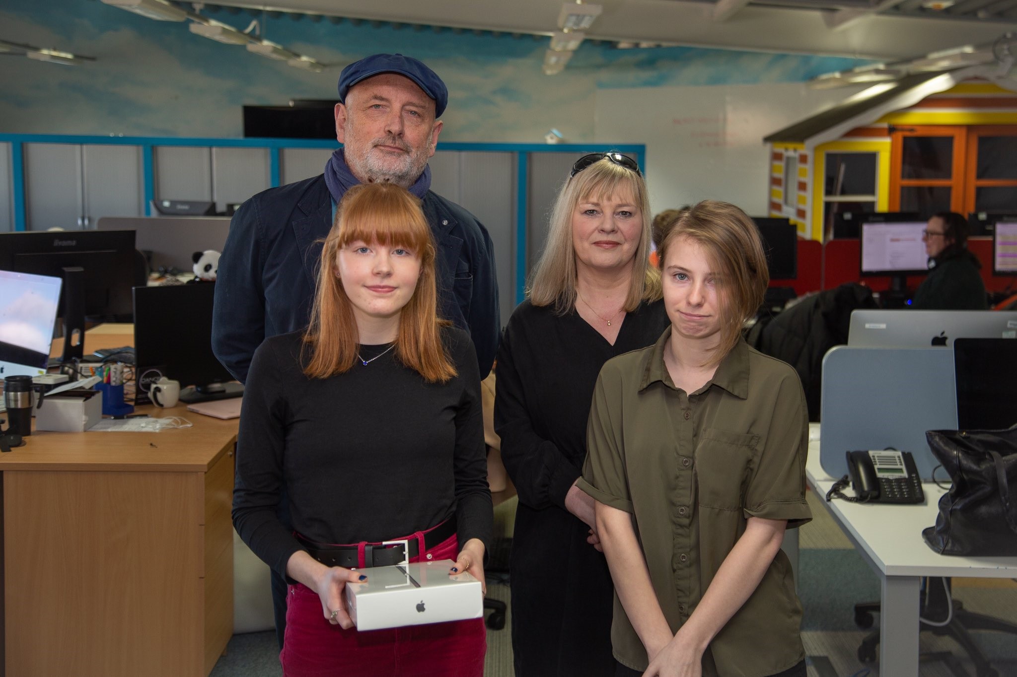 Creative Media student Amy is a future journalism star