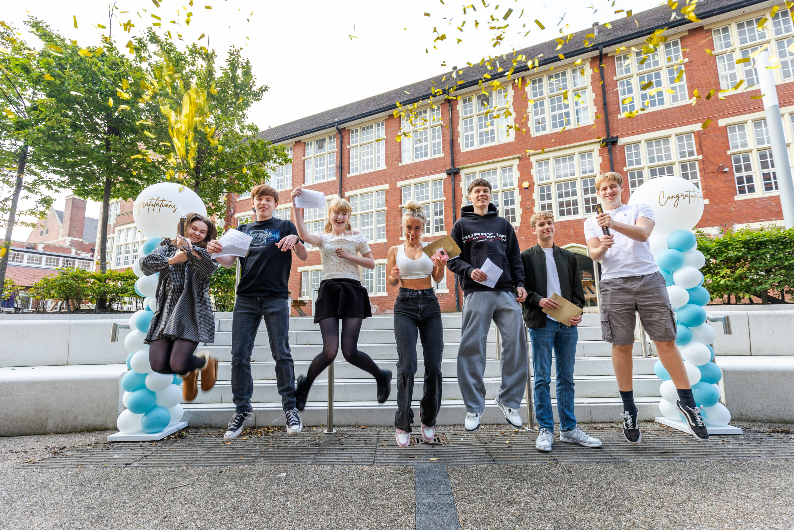 Sunderland College students are celebrating outstanding results
